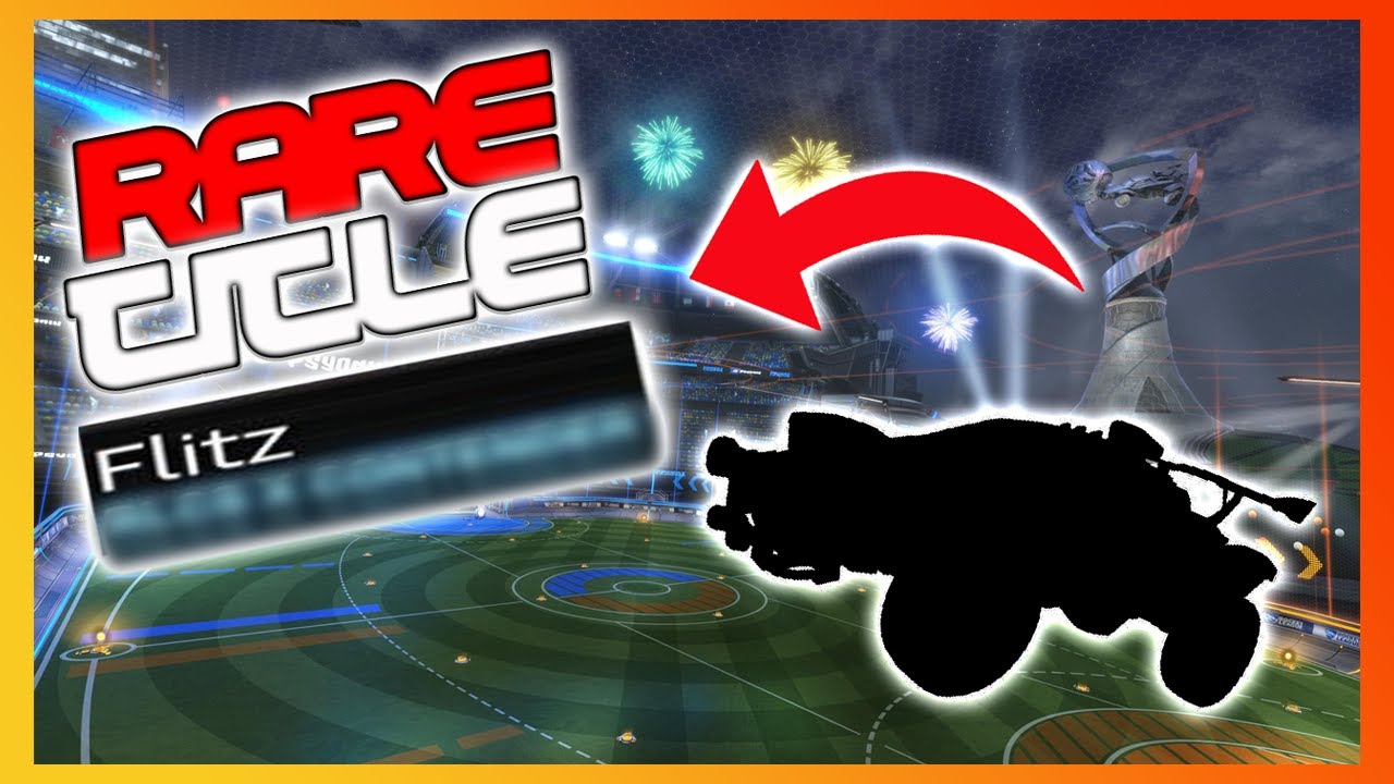 GETTING ONE OF THE RAREST TITLES IN ROCKET LEAGUE | SUPERSONIC LEGEND ...