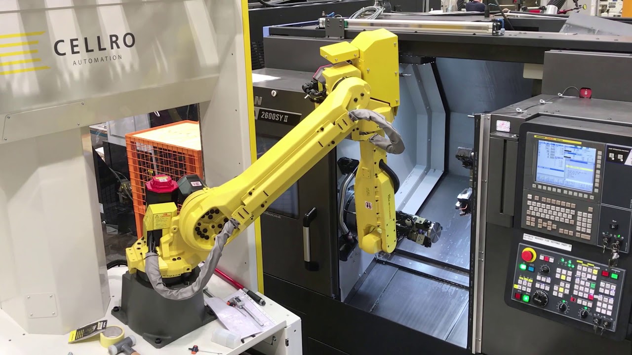 SchuF Ireland's Cellro Xcelerate Robot - YouTube