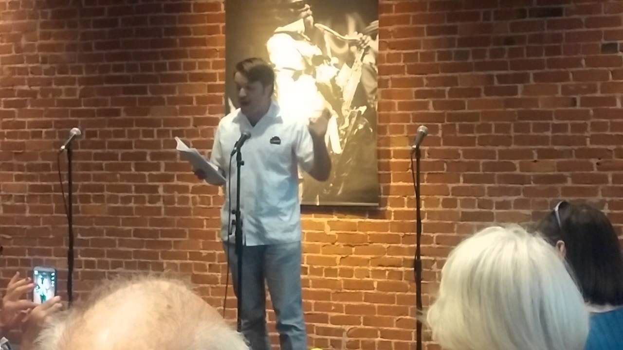 Ryan Alpers reads "Sirs Parchment" by Gary Singh 6/3/15 - YouTube