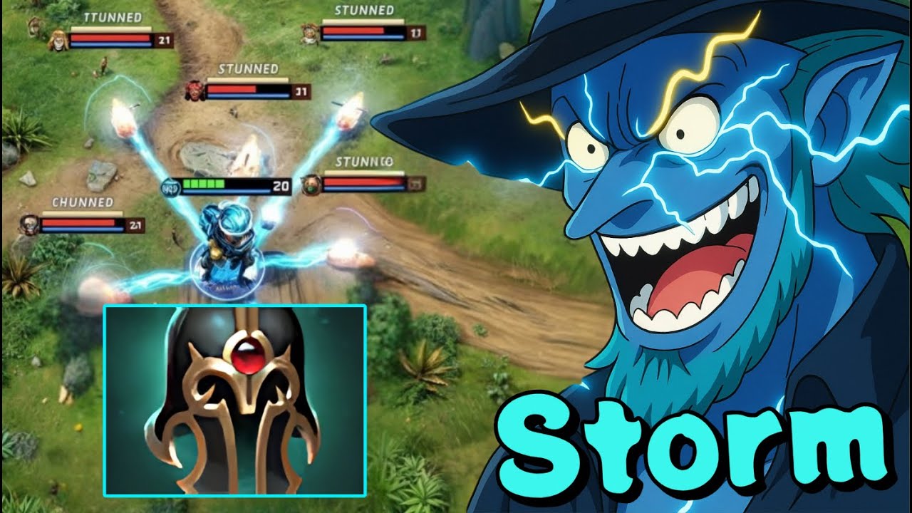 THIS NEW ITEM MADE STORM A GOD IN 7.39b – HELM OF THE UNDYING 🔥🔥🔥 - YouTube