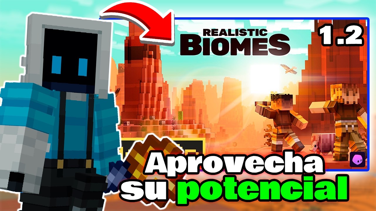 🌿 ¡APRENDE A DOMINAR POR COMPLETO EL BIOME REALISTIC Y SÁCALE EL MÁXIMO ...