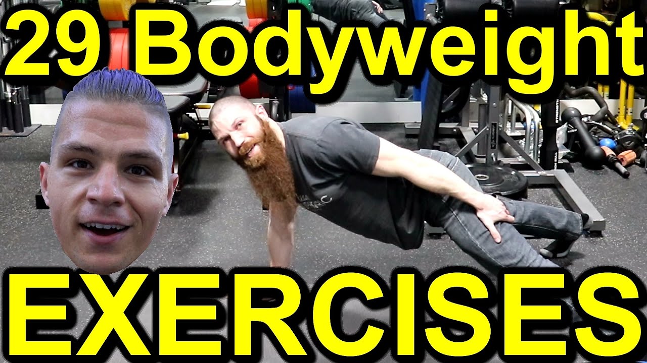 BODYWEIGHT EXERCISE PROGRESSIONS FOR THE OBESE TO BEAST DISCORD WORKOUT ...