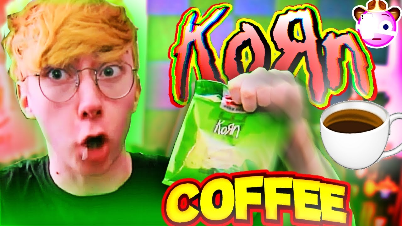 Trying @kornchannel's Coffee Brand | KoRn Koffee 🤘☕ - YouTube
