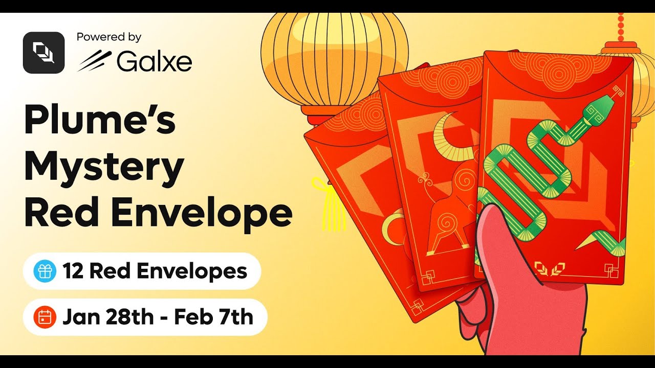 Plume’s Mystery Red Envelope: Lunar New Year Celebration on Galxe - YouTube