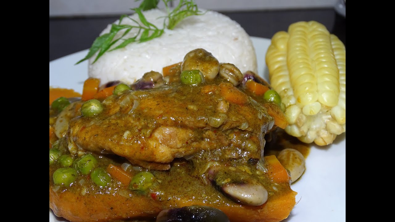 #RECETA de POLLO en SALSA HUACATAY || POLLO AL HUACATAY || Fácil y rico ...