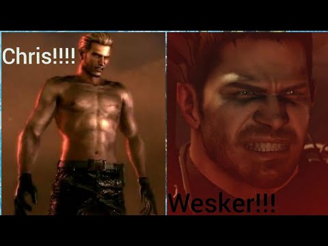 Chris and Wesker yelling at each other edit video - YouTube
