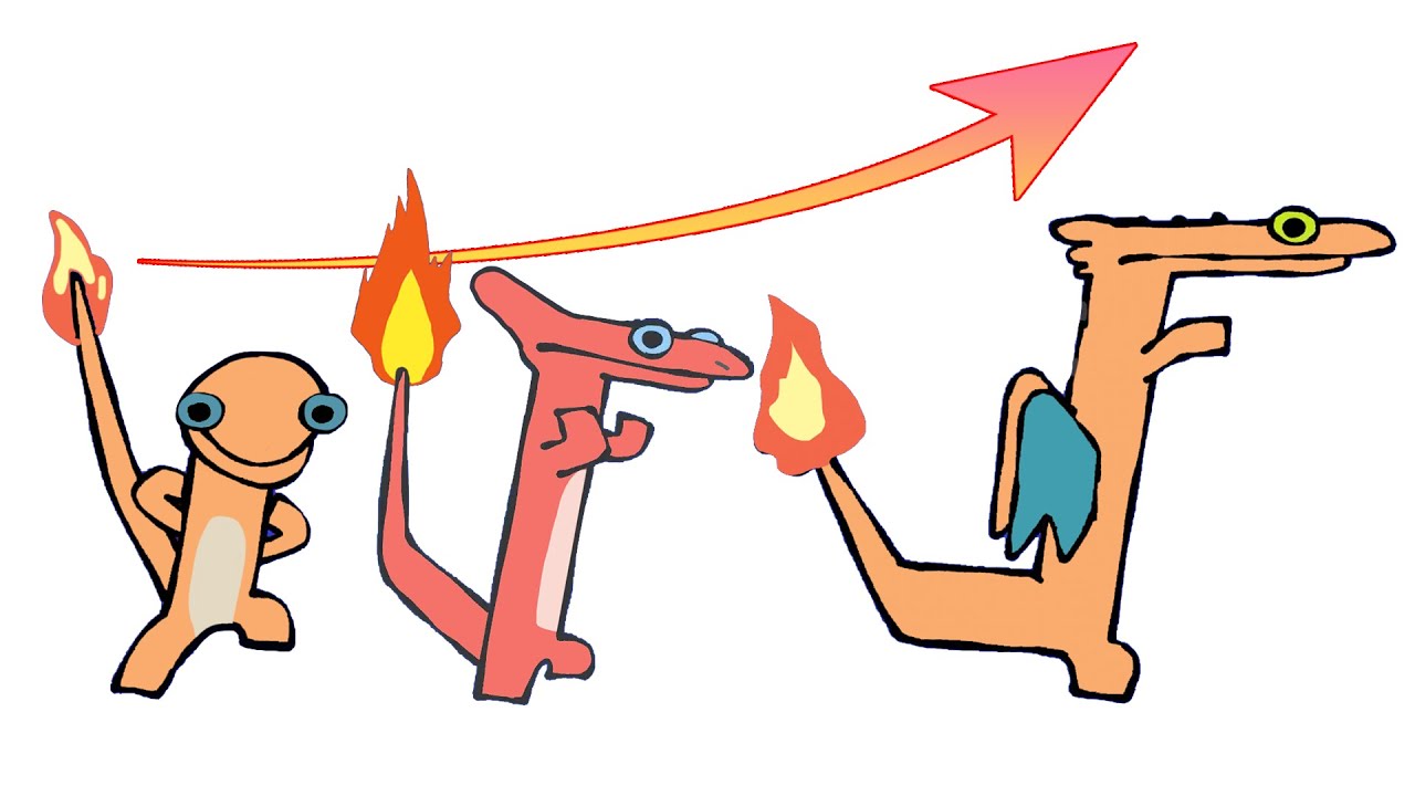 Charizard Evolution Dancing to Driftveil City 1 HOUR REMIX | Toothless ...