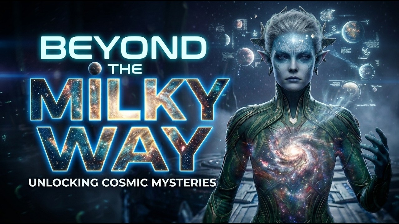 "BEYOND THE MILKY WAY" AI Short Film space universe sci-fi 4K - YouTube