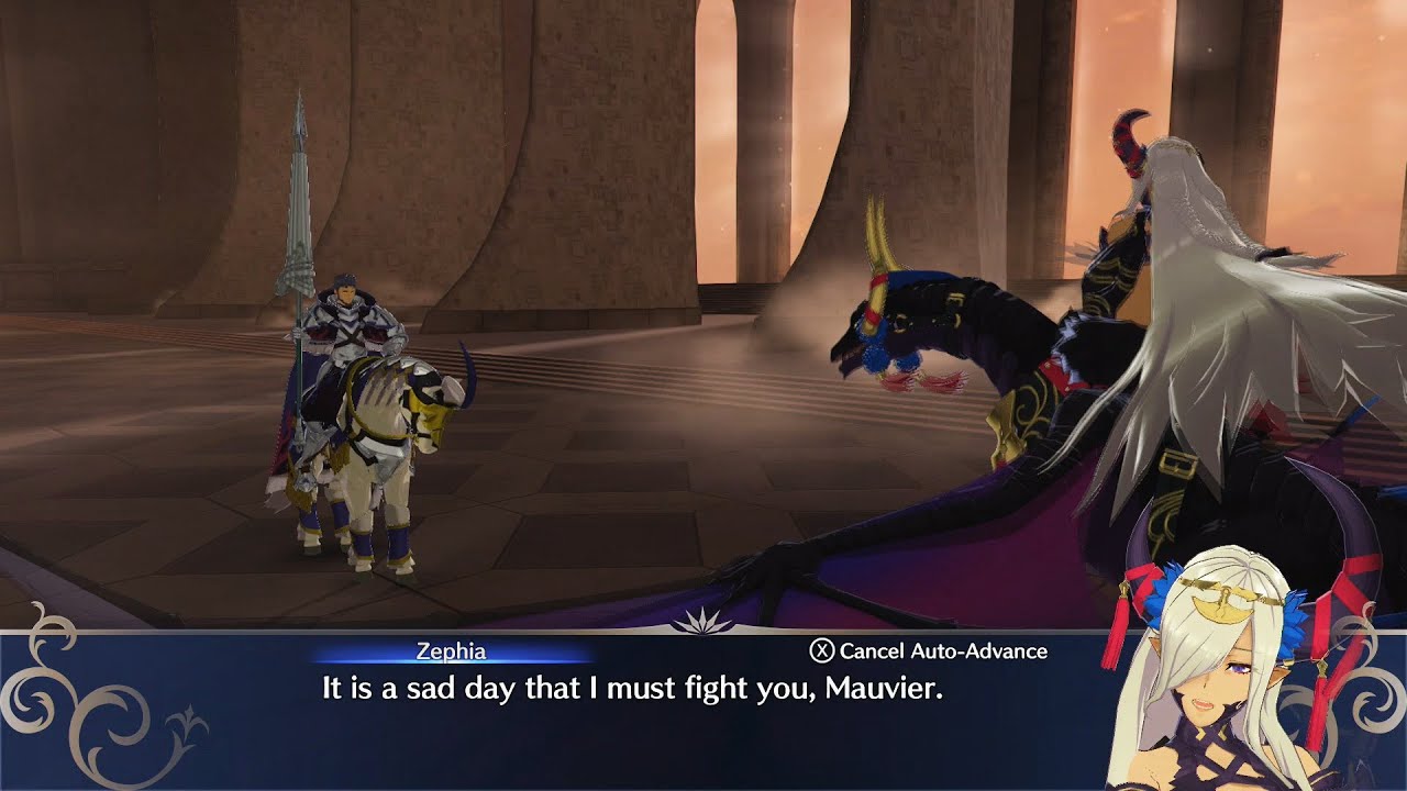 Fire Emblem: Engage - Mauvier vs Zephia & Griss Unique Dialogue - YouTube
