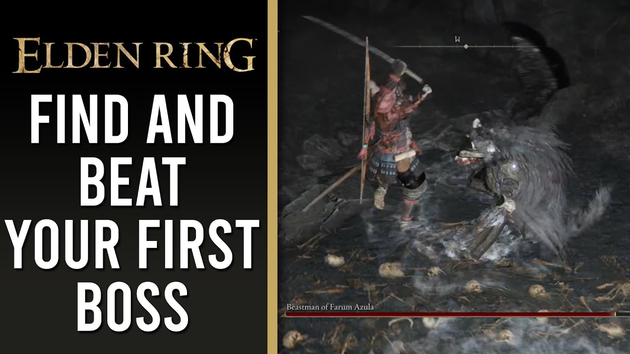 The EASIEST Starting Boss (Groveside Cave) - Elden Ring - YouTube