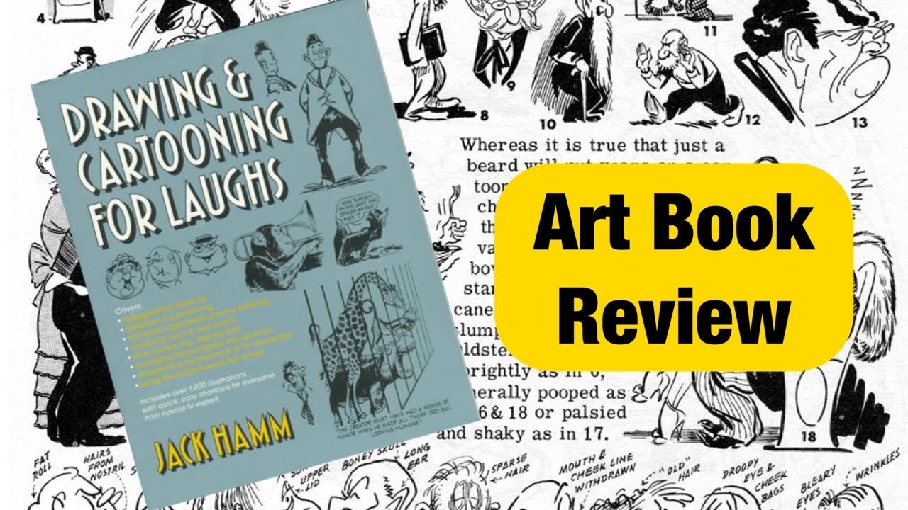 Drawing & Cartooning For Laughs - Jack Hamm (Art Book Review) - YouTube