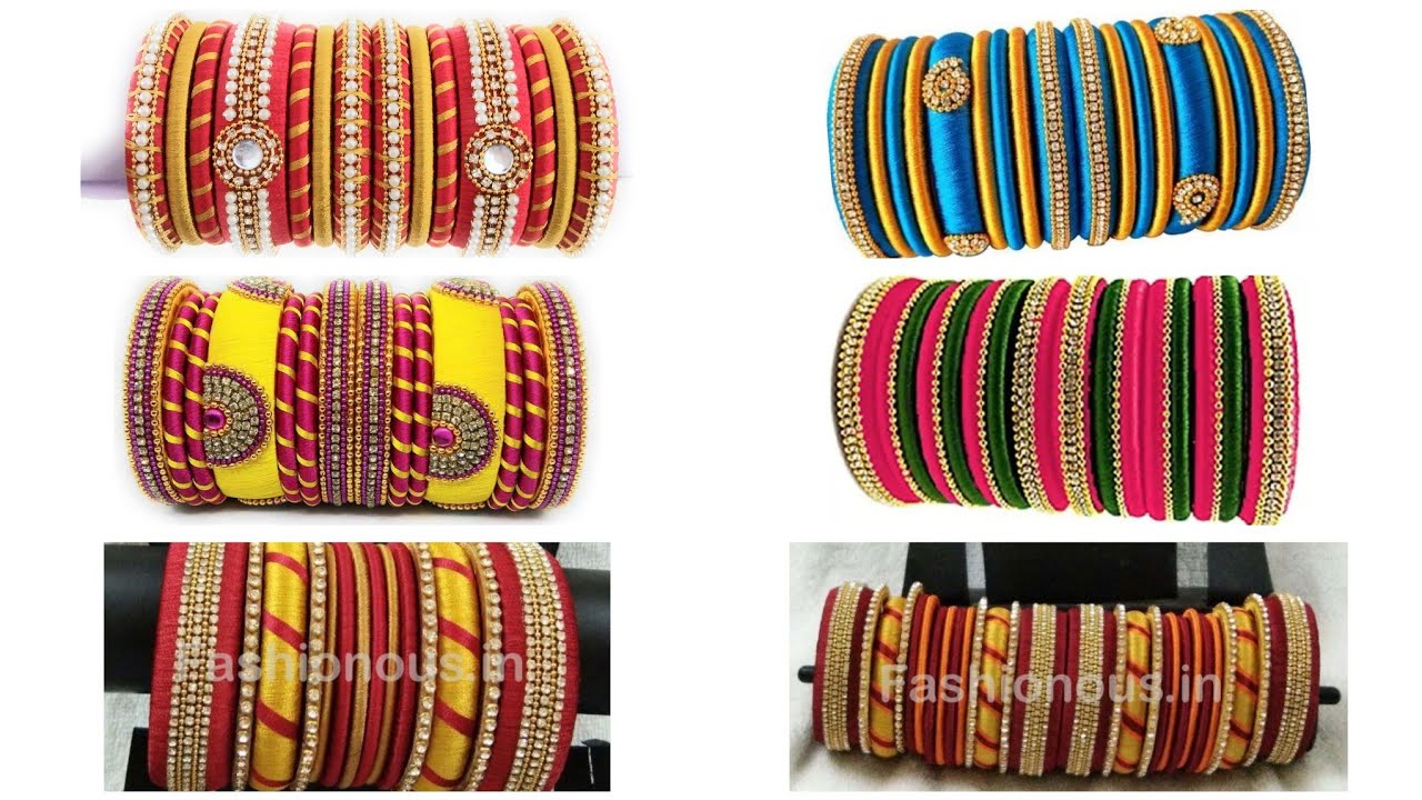 Beautiful chudi set collection/ new design bangle set #bangle #chudi ...