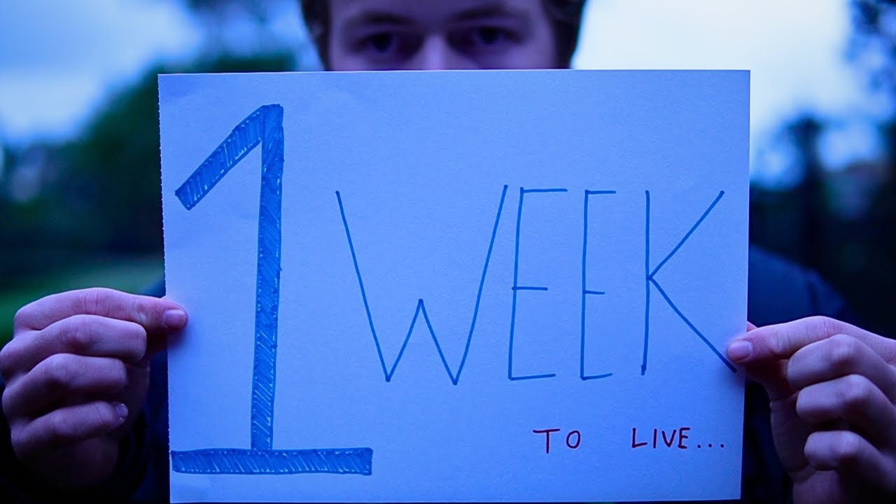 Imagine if tomorrow you were told you have 1 week to live... - YouTube