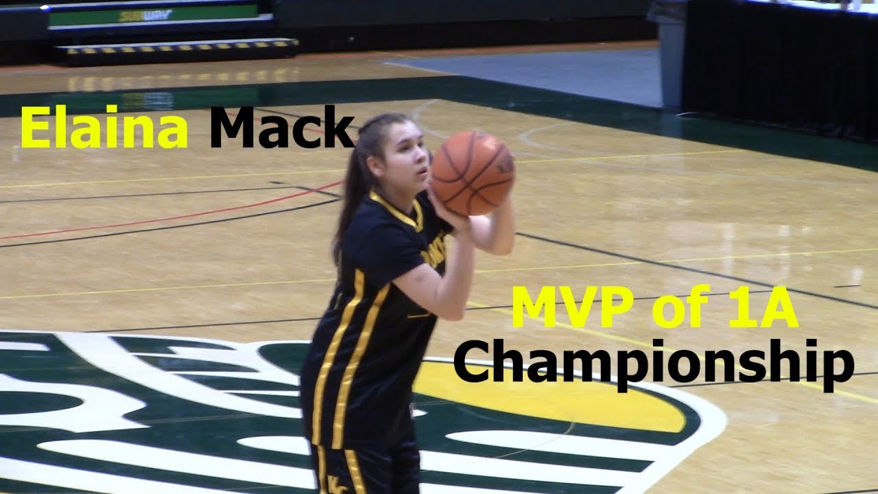 Elaina Mack State Tournament Mixtape - YouTube