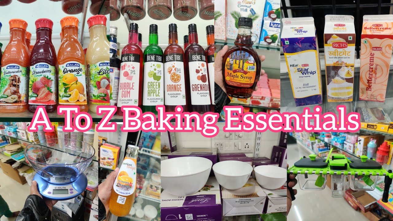 Baking kit for Beginners A To Z Baking Essentials @ Baker's 360 Degree ...