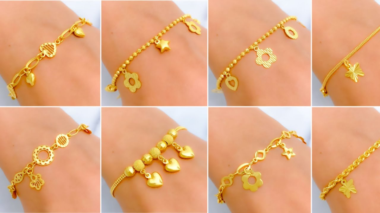 Top 10 Latest Bracelets Design With Price and Weight | Gold Bracelet ...