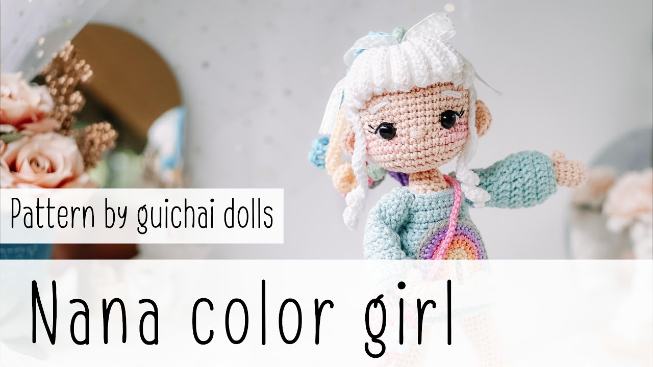 Nana color girl (Pattern showcase) - YouTube