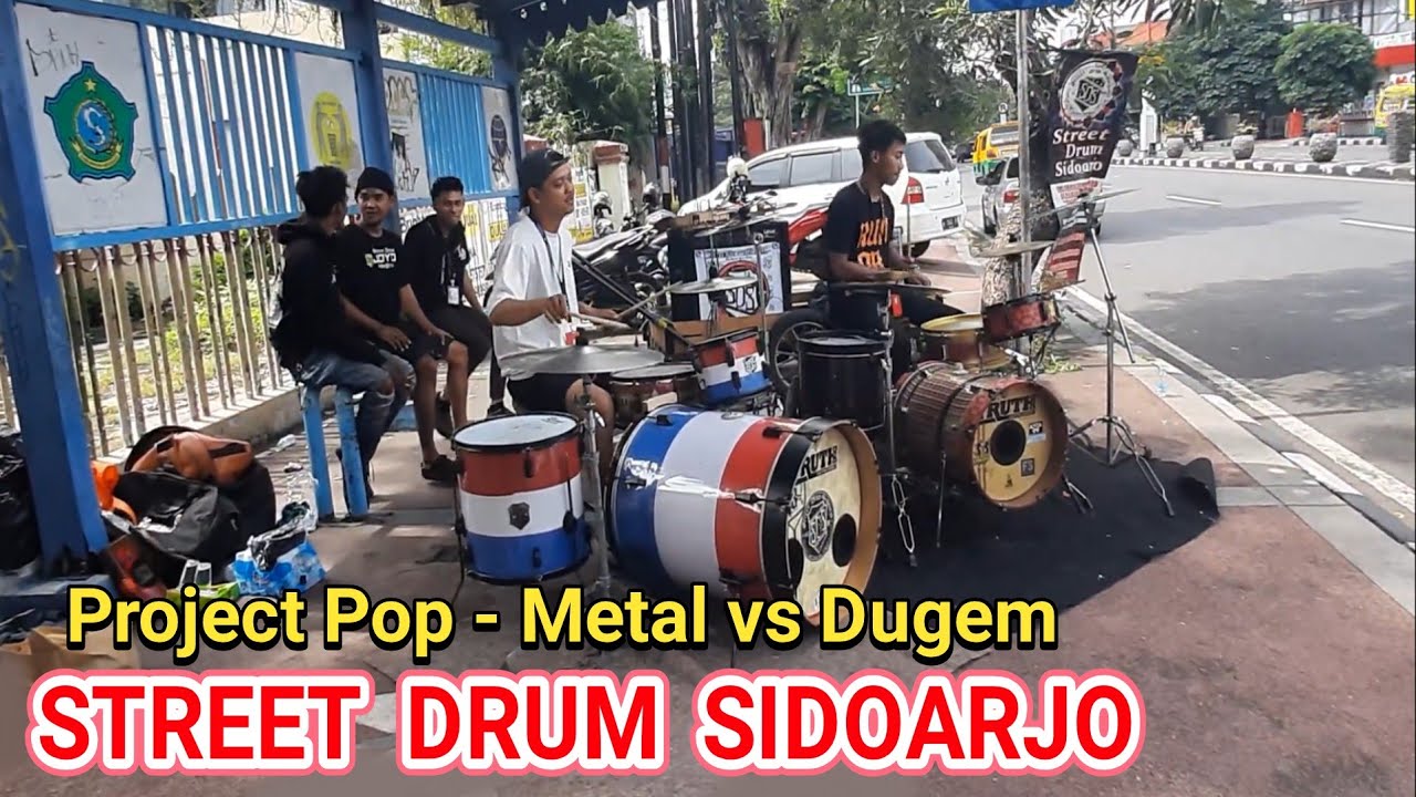 Project Pop - Metal vs Dugem (Drum Cover) - YouTube