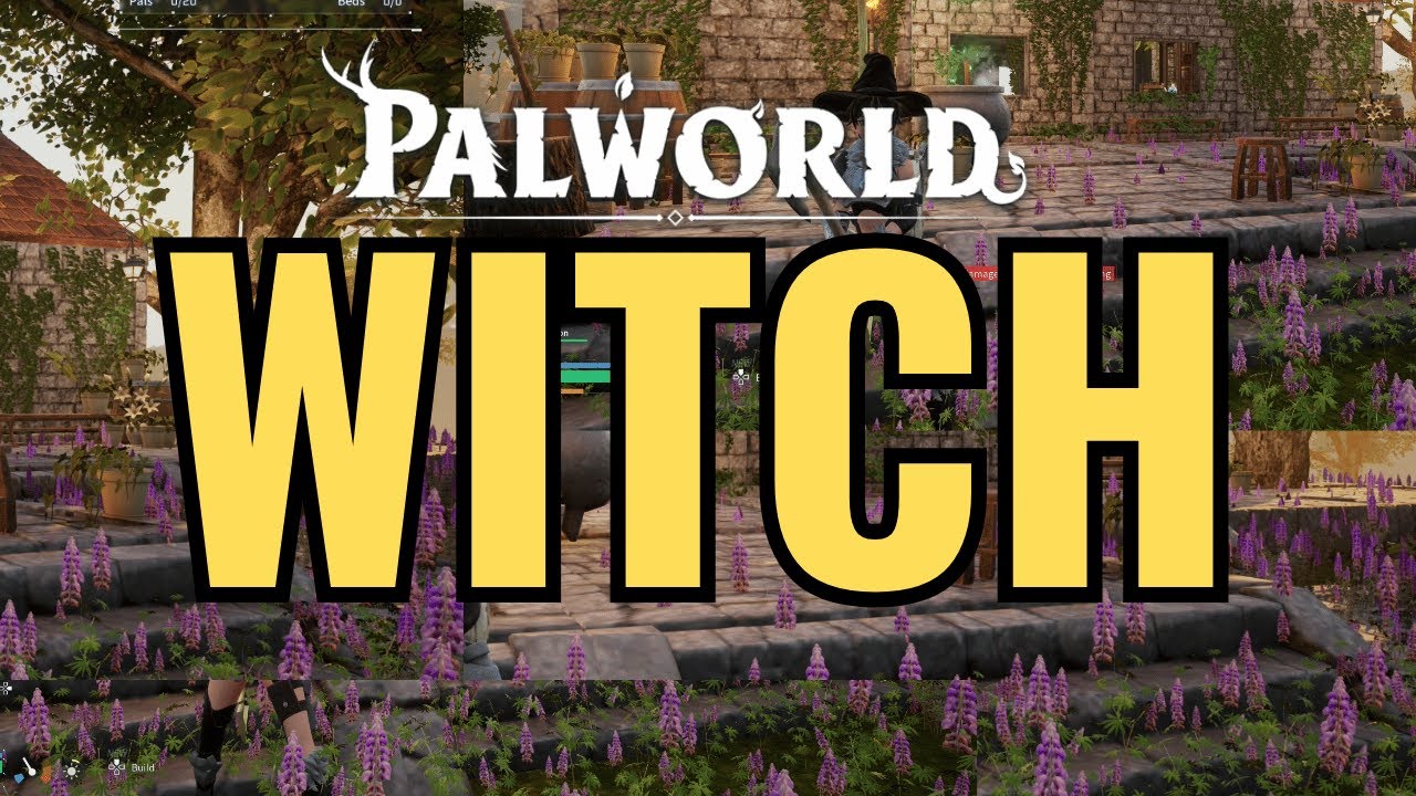 PALWORLD WITCH BASE TUTORIAL - YouTube