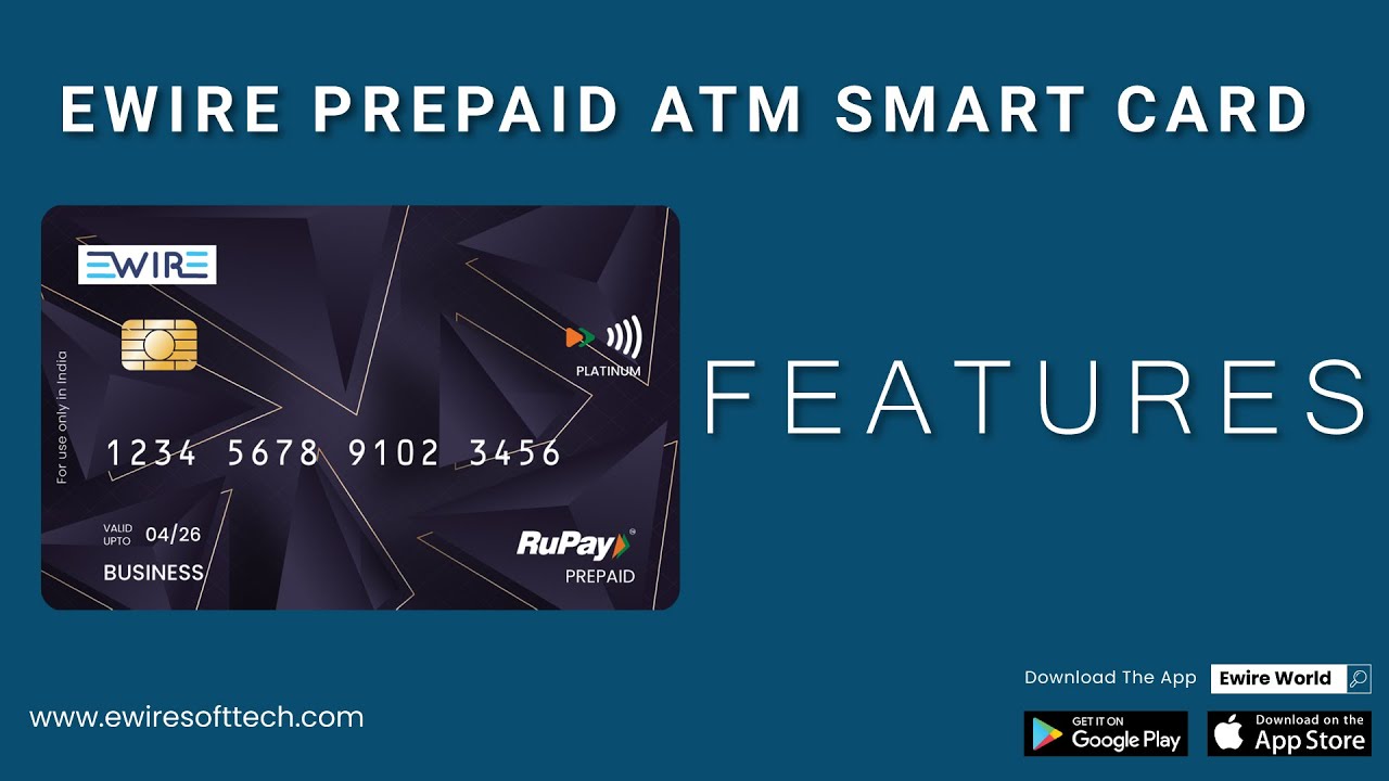Ewire Prepaid ATM Smart Card Features - YouTube