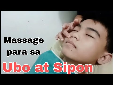 Masahe para sa may Ubo at Sipon | Cough and Cold Relief - YouTube