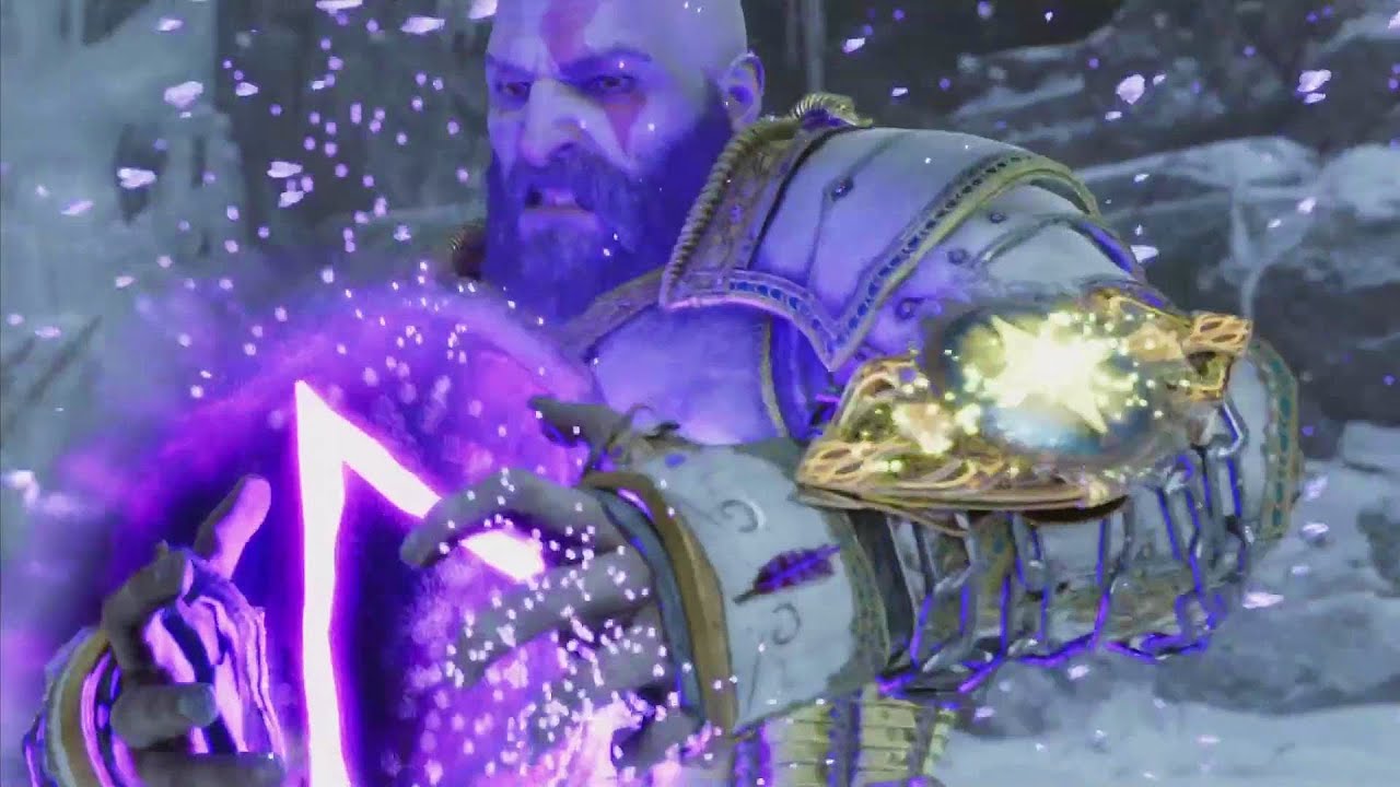 Frost Phantom Boss Fight - God of War: Ragnarok - YouTube