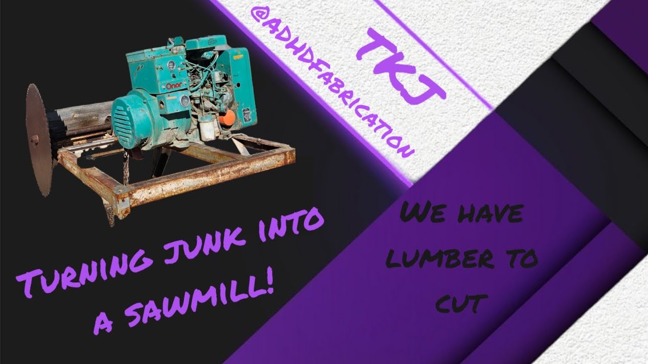 30 Inch Vertical Blade Lumbermill build (Part One!) [REUPLOAD fixed ...