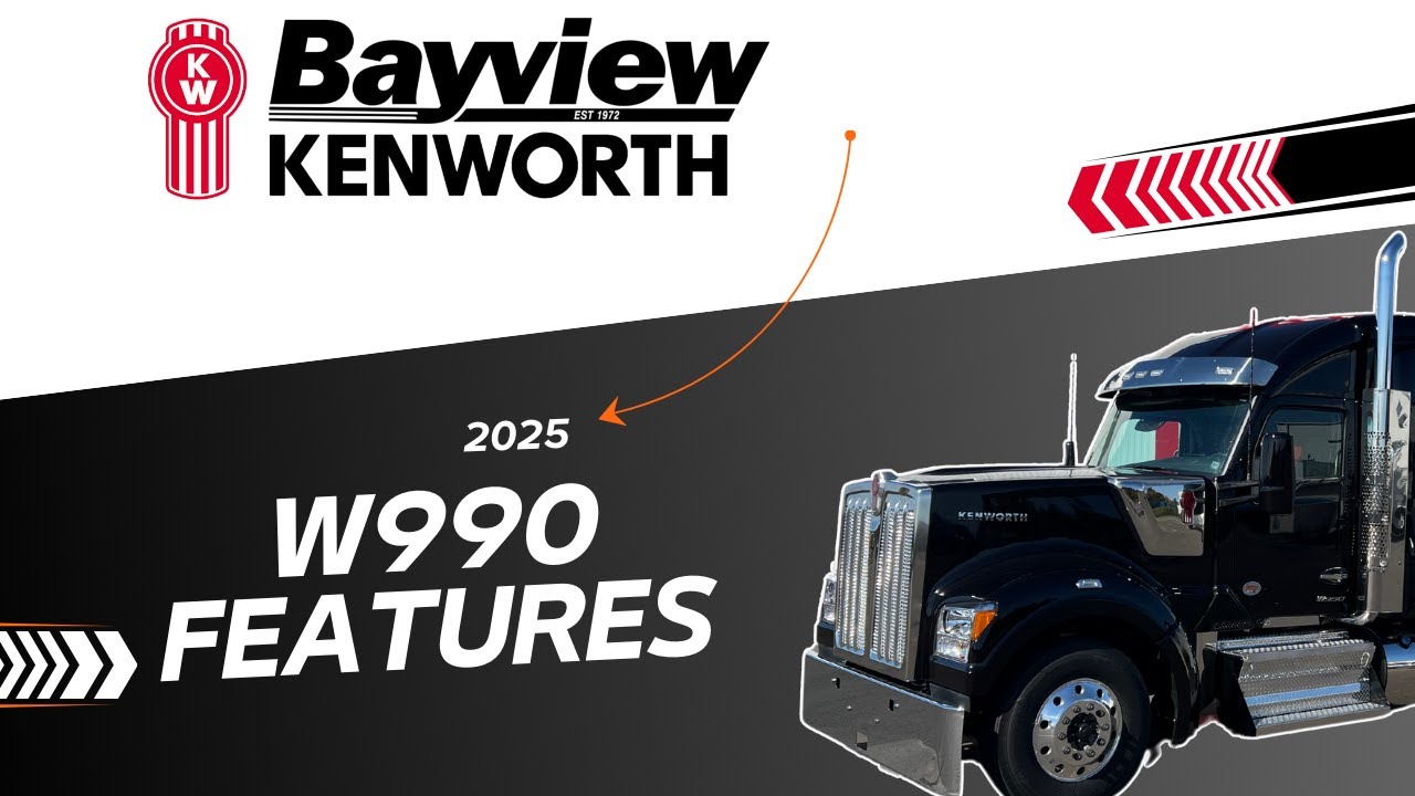 2025 Kenworth W990 Century Black Edition - YouTube