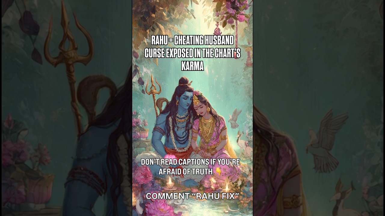 RAHU = CHEATING HUSBAND CURSE EXPOSED IN THE CHART’S KARMA - YouTube