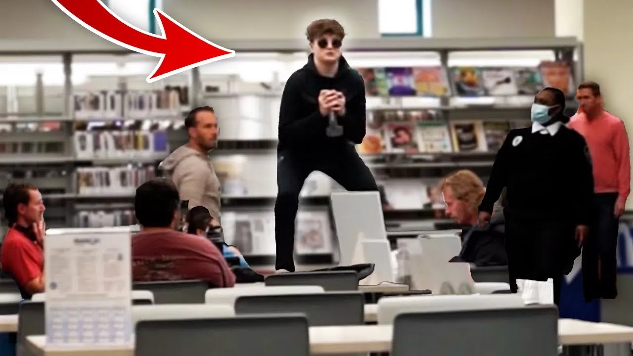 Screaming in the Library! - YouTube