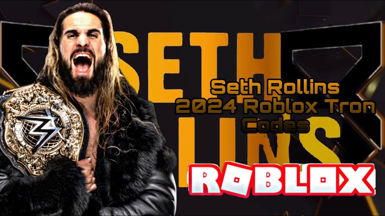 WWE 2k23 Roblox Seth Rollins 2024 Roblox Tron codes - YouTube