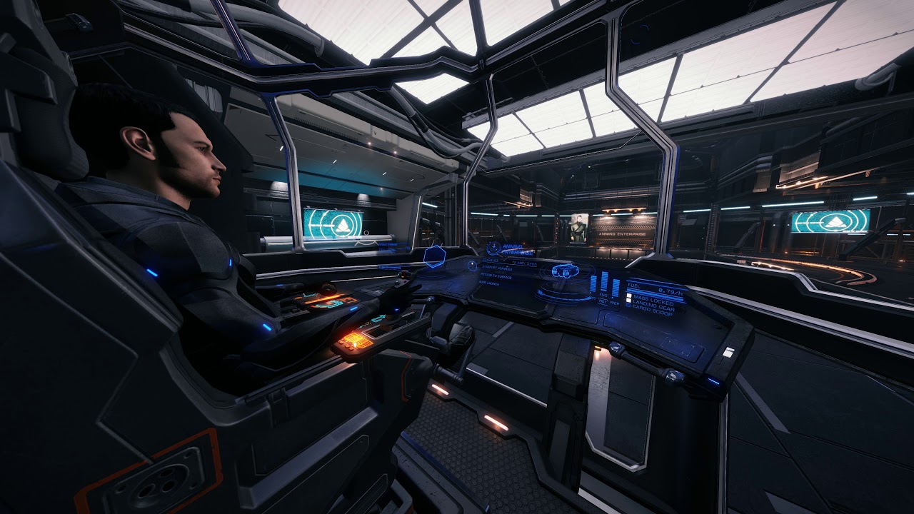 Elite Dangerous ''Beyond'' [4K] (Docked at Station -Cockpit View 2 ...