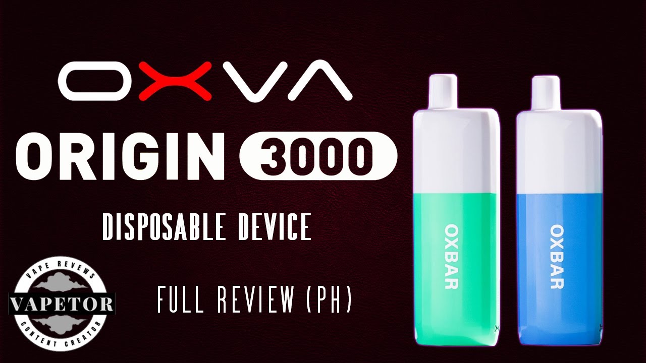 OXBAR ORIGIN 3000 by OXVA | Full Review (PH) - YouTube