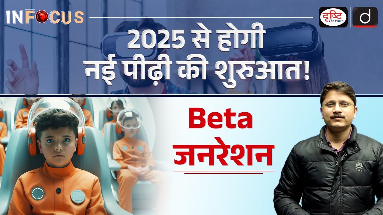 What is Generation Beta ? | Gen Z | Gen Alpha | InFocus | UPSC | Drishti IAS - YouTube