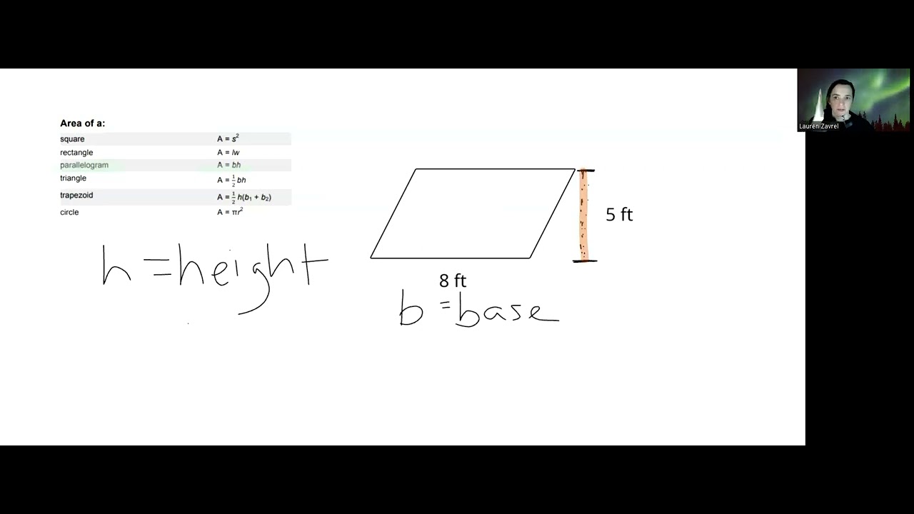 Area of triangles, quadrilaterals on the GED: Geometry (Yellow 2) - YouTube