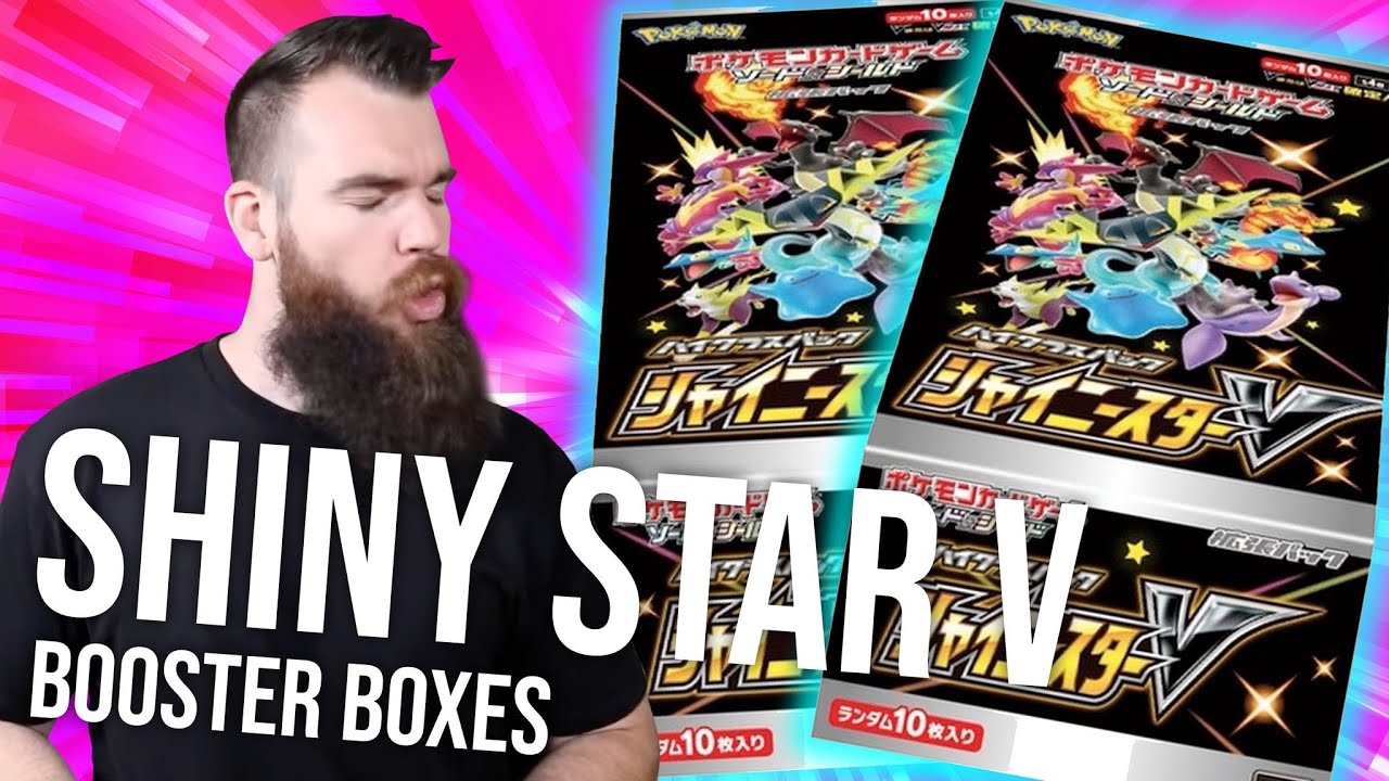 **NEW** Opening 2 Amazing Japanese Shiny Star V Booster Boxes - YouTube