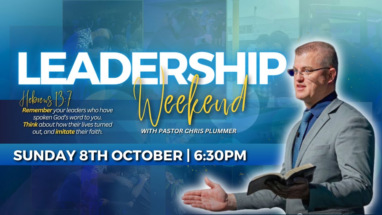 Sunday 8th October | 6:30pm | Revival Service #3 | Ps Chris Plummer ...
