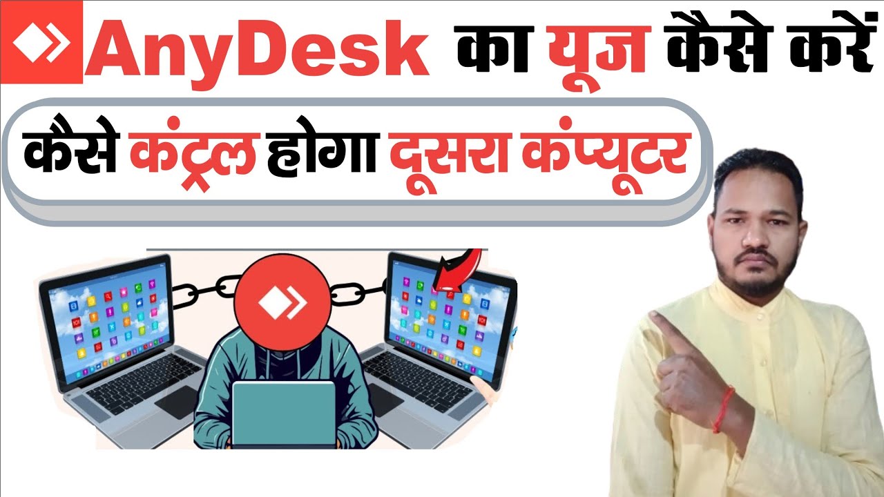 How To Use AnyDesk To Remote DeskTop | Use AnyDesk To Access Remote ...