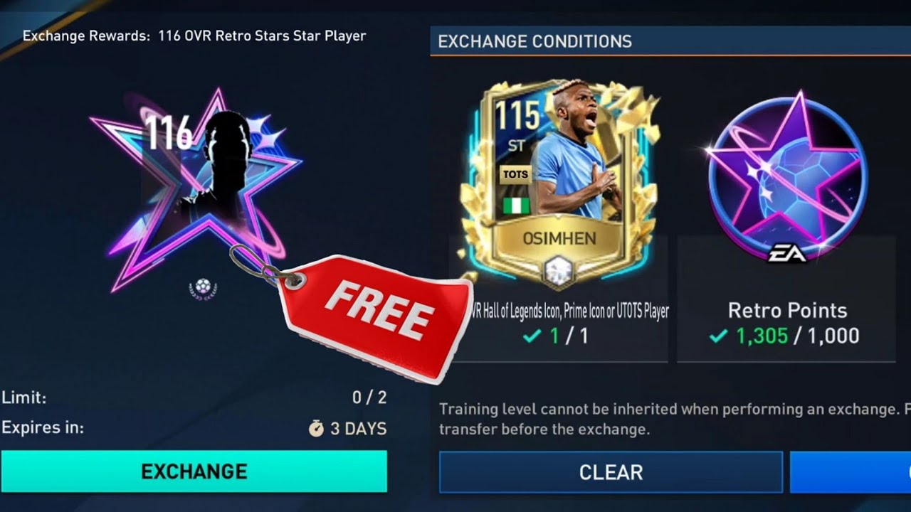 FREE 116 RETRO STARS AND FREE BILLIONS COINS IN FIFA MOBILE - YouTube