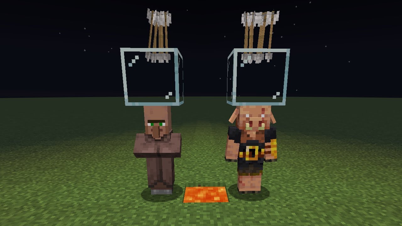 villager or brute piglin? - YouTube