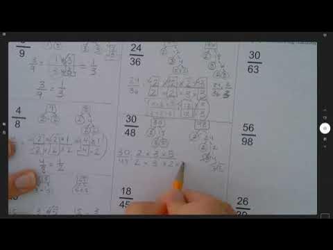 CPM 3.1.1B - CYU: Simplifying Fractions using the Giant One(medium ...