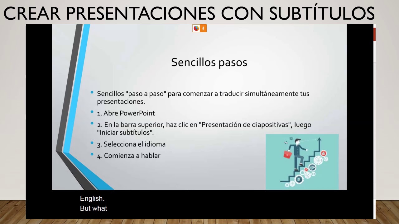 Crear Presentaciones con subtítulos en cualquier idioma - YouTube