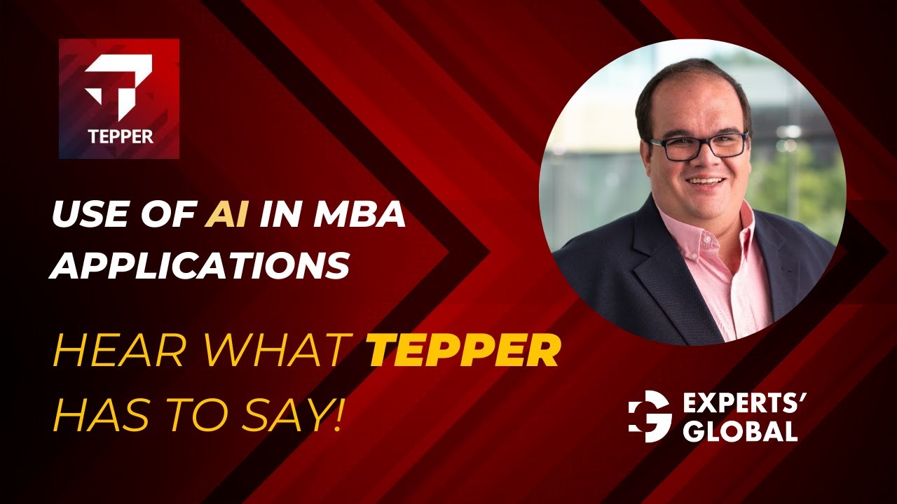 Tepper official on the use of AI in MBA applications - YouTube