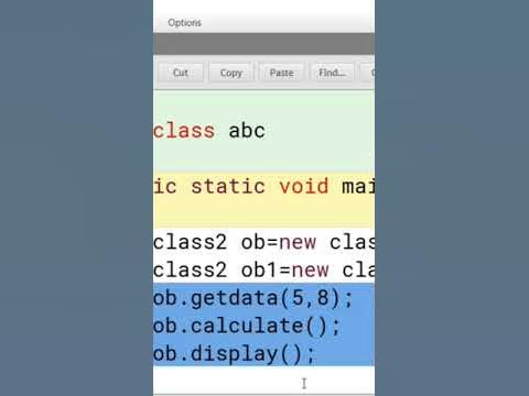 class as user defined type, Tenth, 10,ICSE, Java, referencing member methods(3) - YouTube