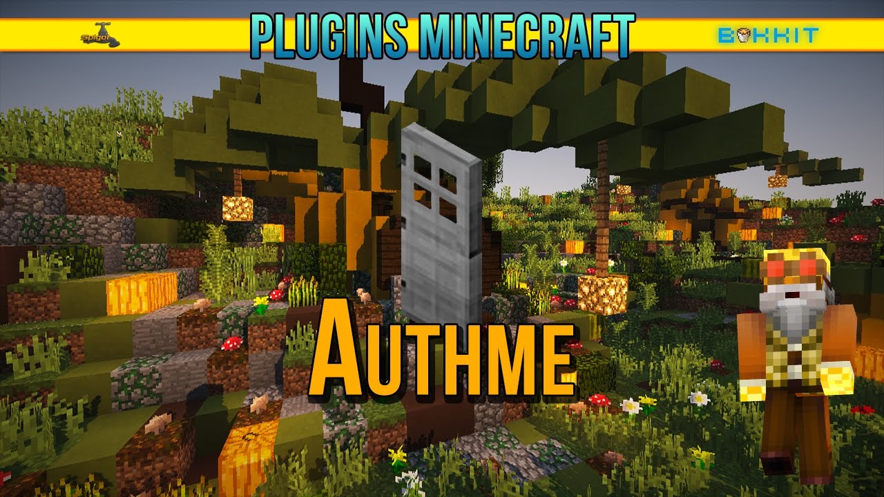 Authme Bukkit Plugin PARA CREAR CUENTAS EN SERVIDORES DE MINECRAFT ...