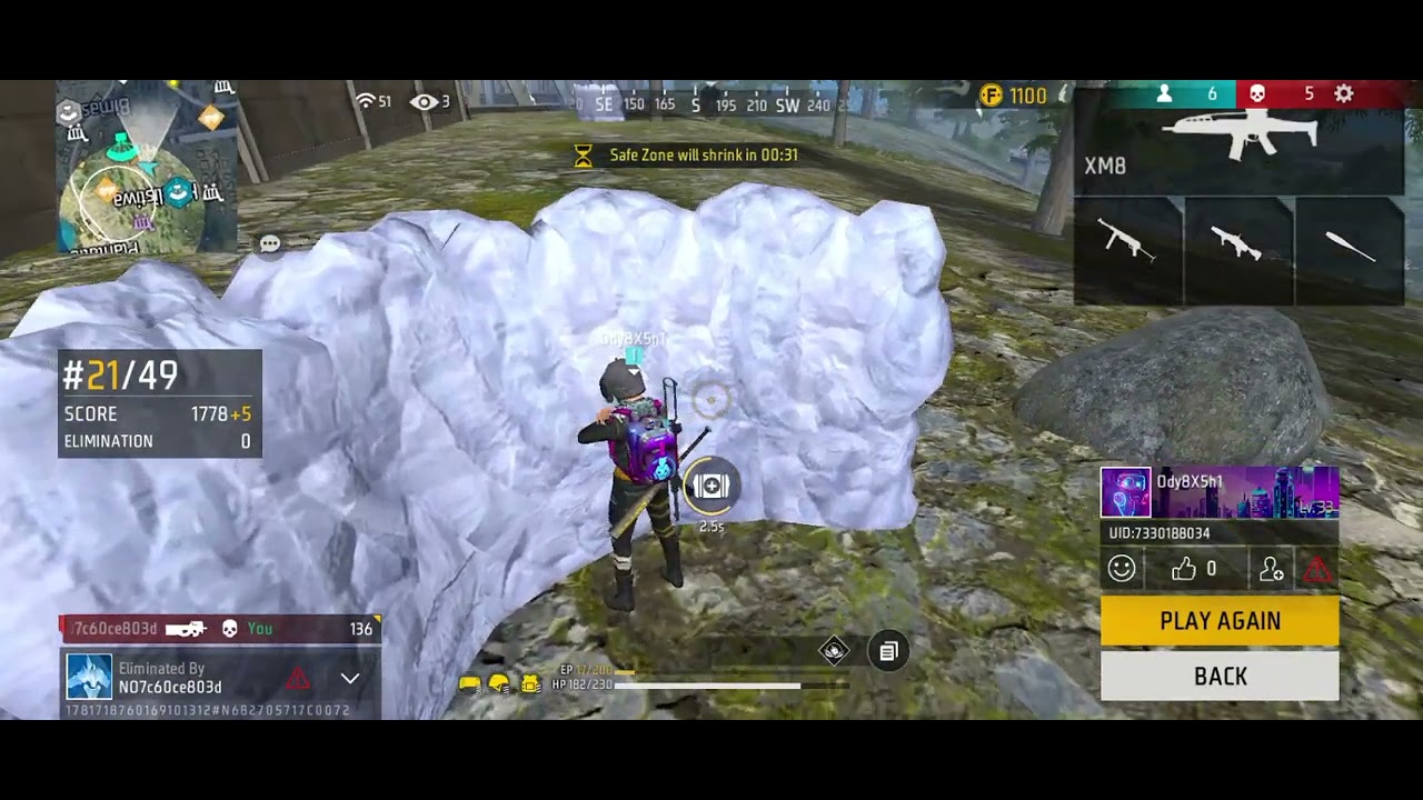 ff best player in the world gameplay || garena free fire @Jiyagaming143 ...