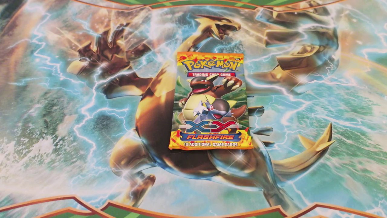 XY Flash Fire Booster Pack (EX Pull!) Pokemon TCG Daily Episode 101 ...