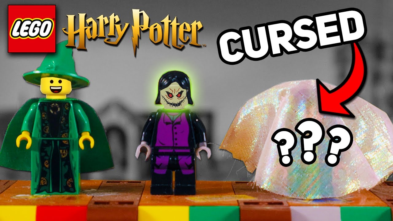 These LEGO Harry Potter Minifigures are CURSED... - YouTube