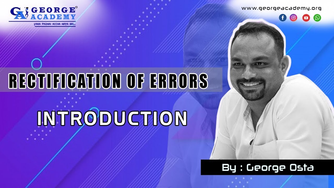 Rectification Of Errors YouTube rectification-of-errors-youtube
