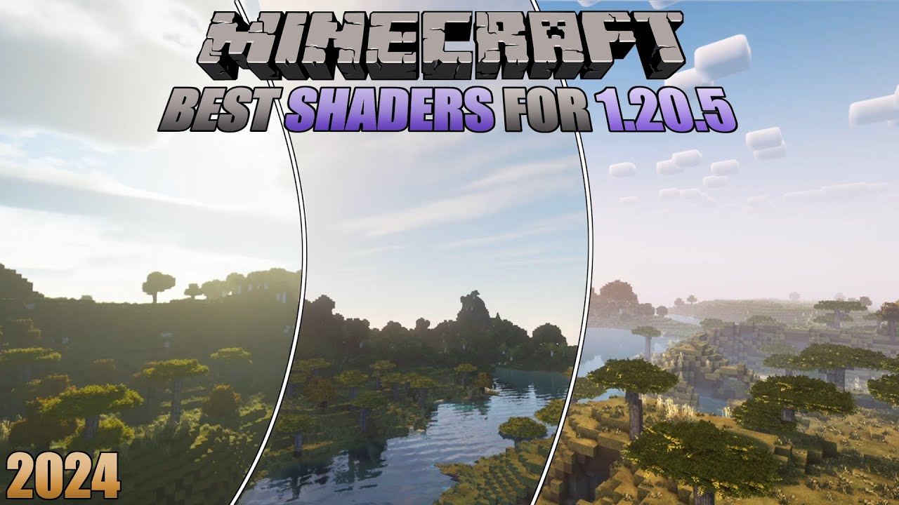 TOP 5 BEST Shaders for Minecraft 1.20.5 [ 2024 ] | SEUS, BSL, CONTINUUM ...